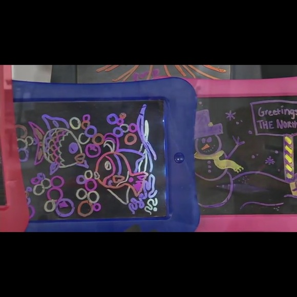 Other | One Neon Led Glow Pad Wmarkers | Poshmark